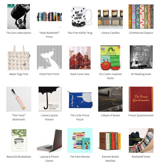 Curled up with a book